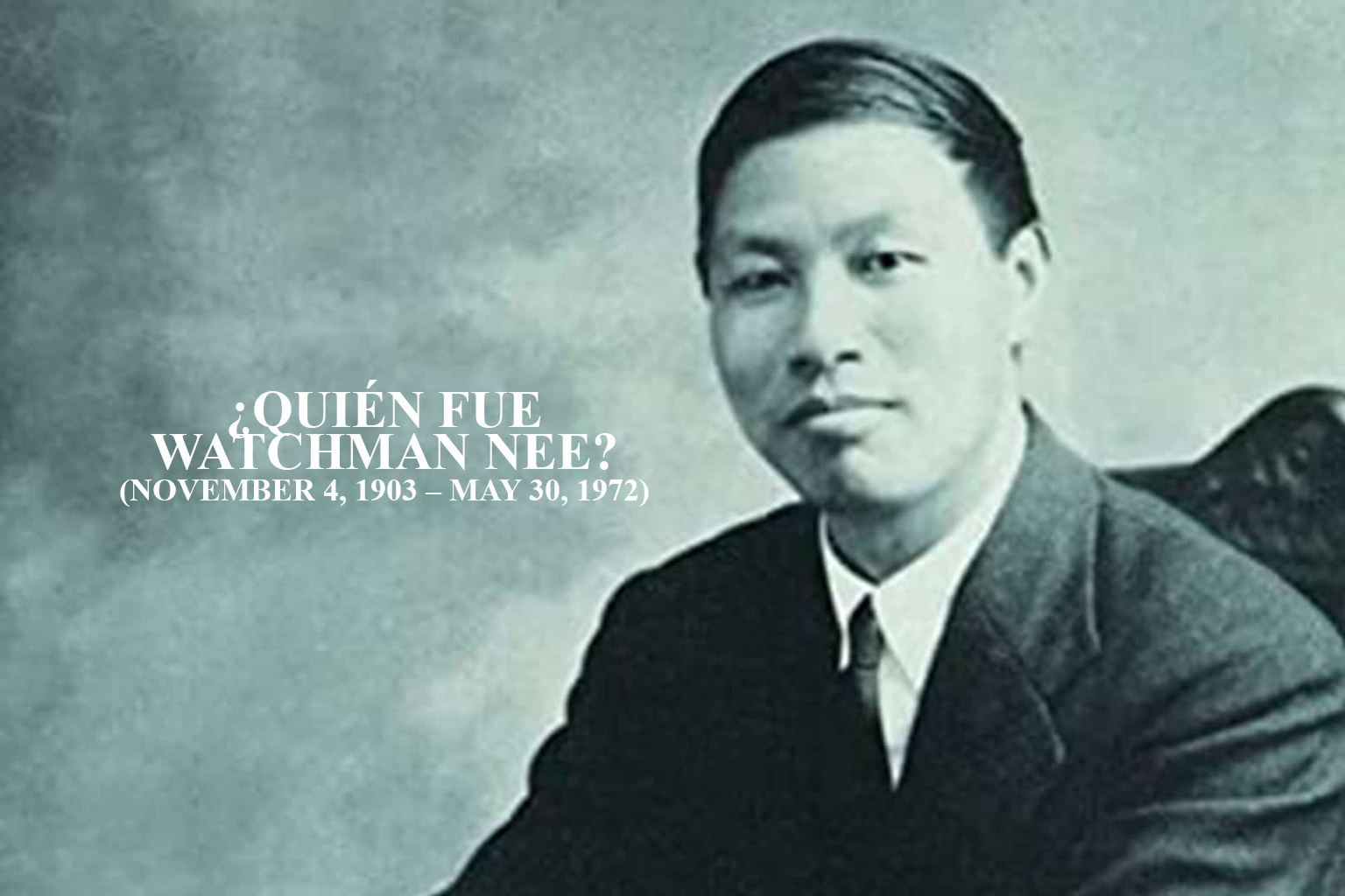 ¿Quién fue Watchman Nee? - miComunidad.com